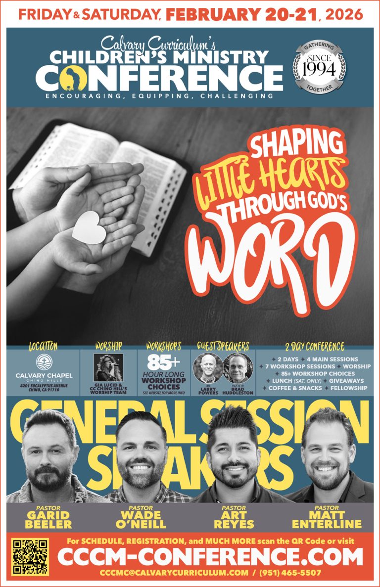 CC’s Children’s Ministry Conferences – Encouraging, Equipping, Challenging